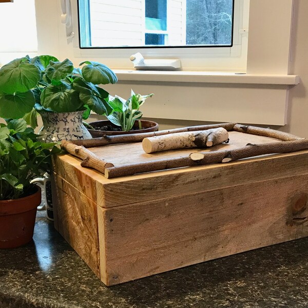 Large Wood Box - Etsy