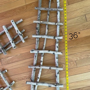 Birch Trellis, Handmade, 32 Inch, 36 Inch, 39 Inch, Plant Trellis ...