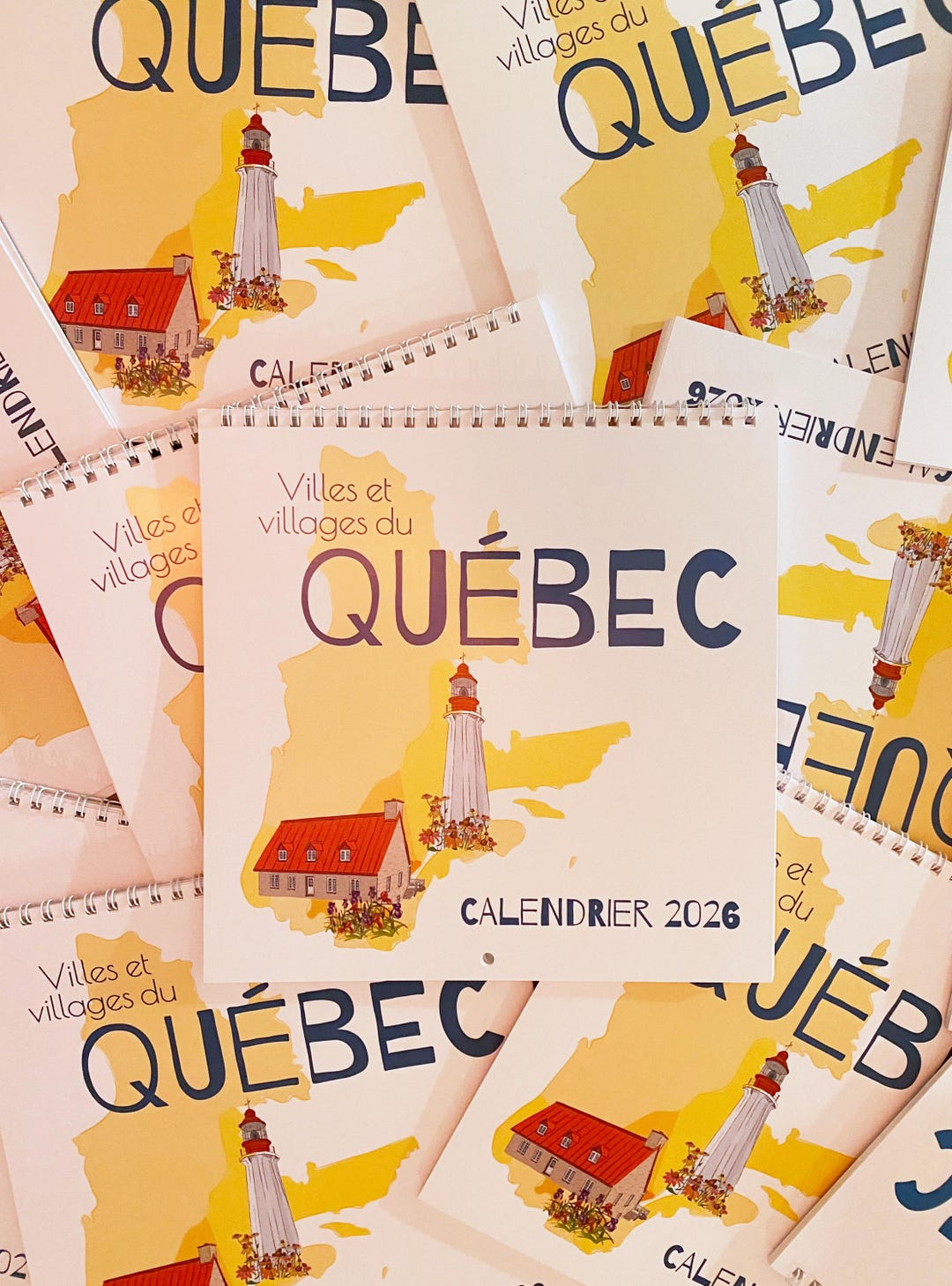 2026 Calendar of Quebec Cities and Towns - Etsy