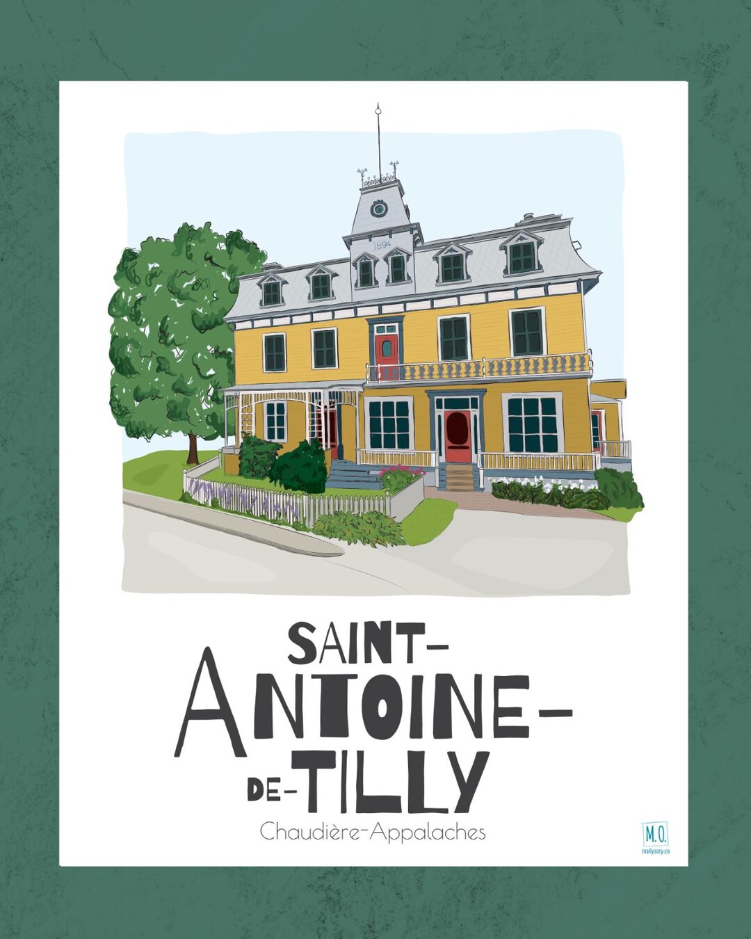 8x10 Saint-antoine-de-tilly Poster - Etsy