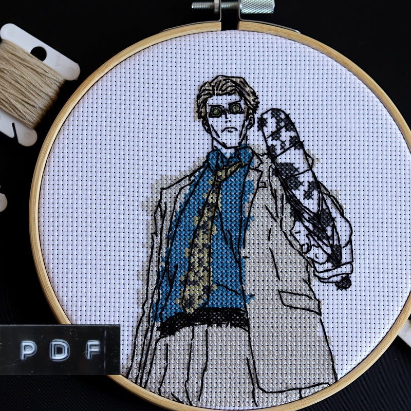 Jujutsu Kaisen Cross Stitch Pattern - Etsy