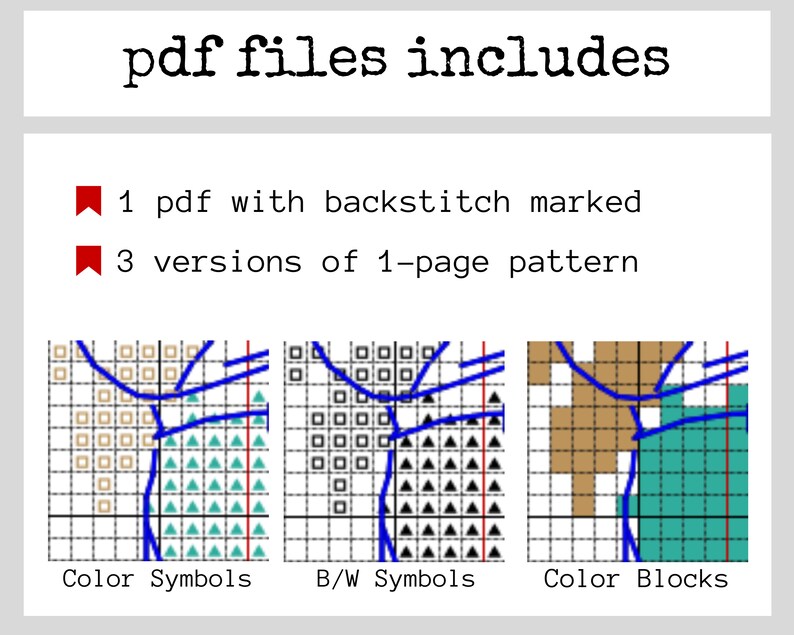 Anime Cross Stitch Pattern Embroidery Pattern Pdf Instant Download Only ...