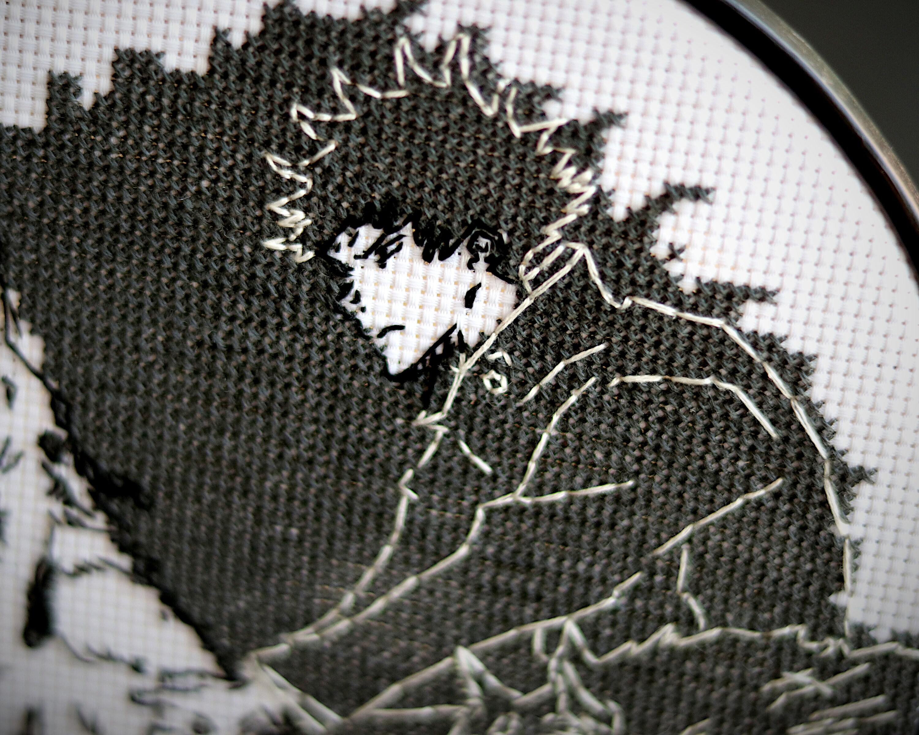 Anime Hand Embroidery JJK MF V2 Cross Stitch | Etsy