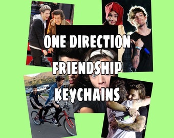 One Direction Keychain | Etsy