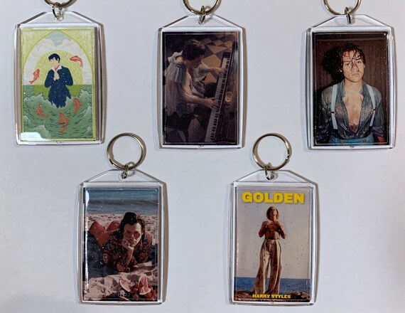 Harry Styles MV Keychain no Glitter | Etsy