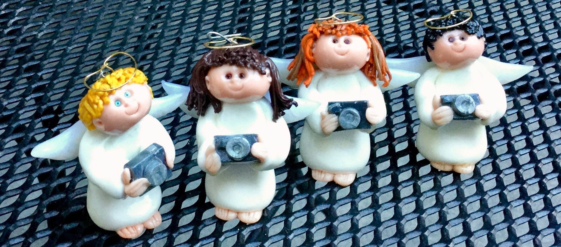 PERSONALIZED CUSTOM Clay Angel Camera Angel Angel - Etsy UK