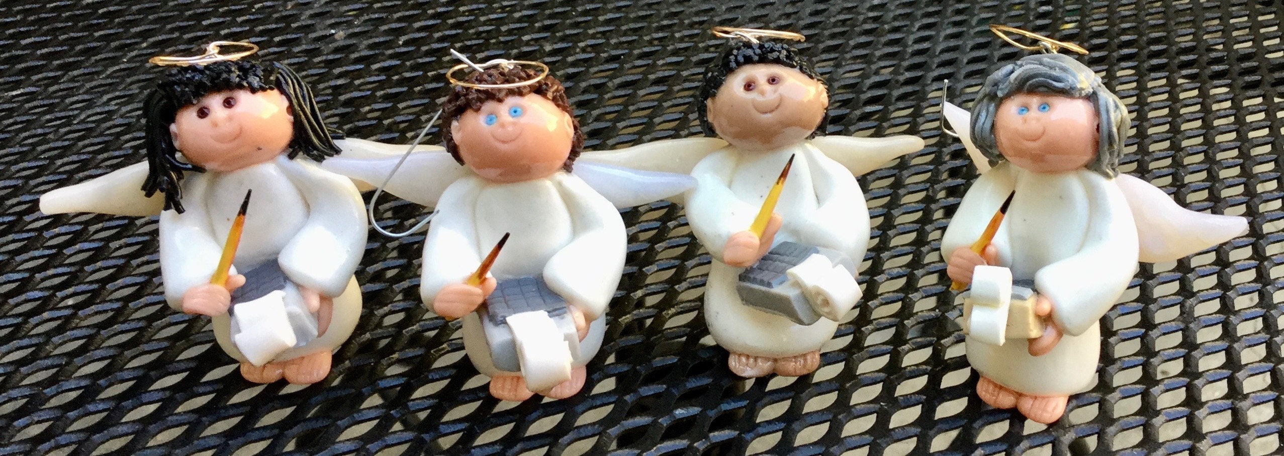 PERSONALIZED CUSTOM clay angel accountant angel angel - Etsy.de