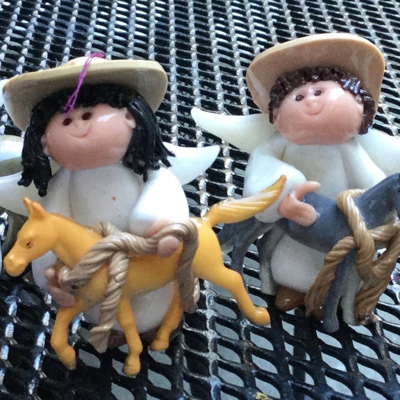 Polymer Clay Angel - Etsy