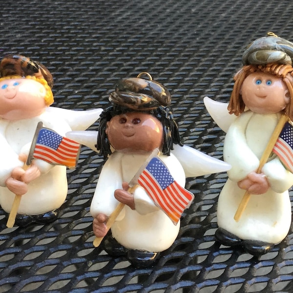 Polymer Clay Angel - Etsy