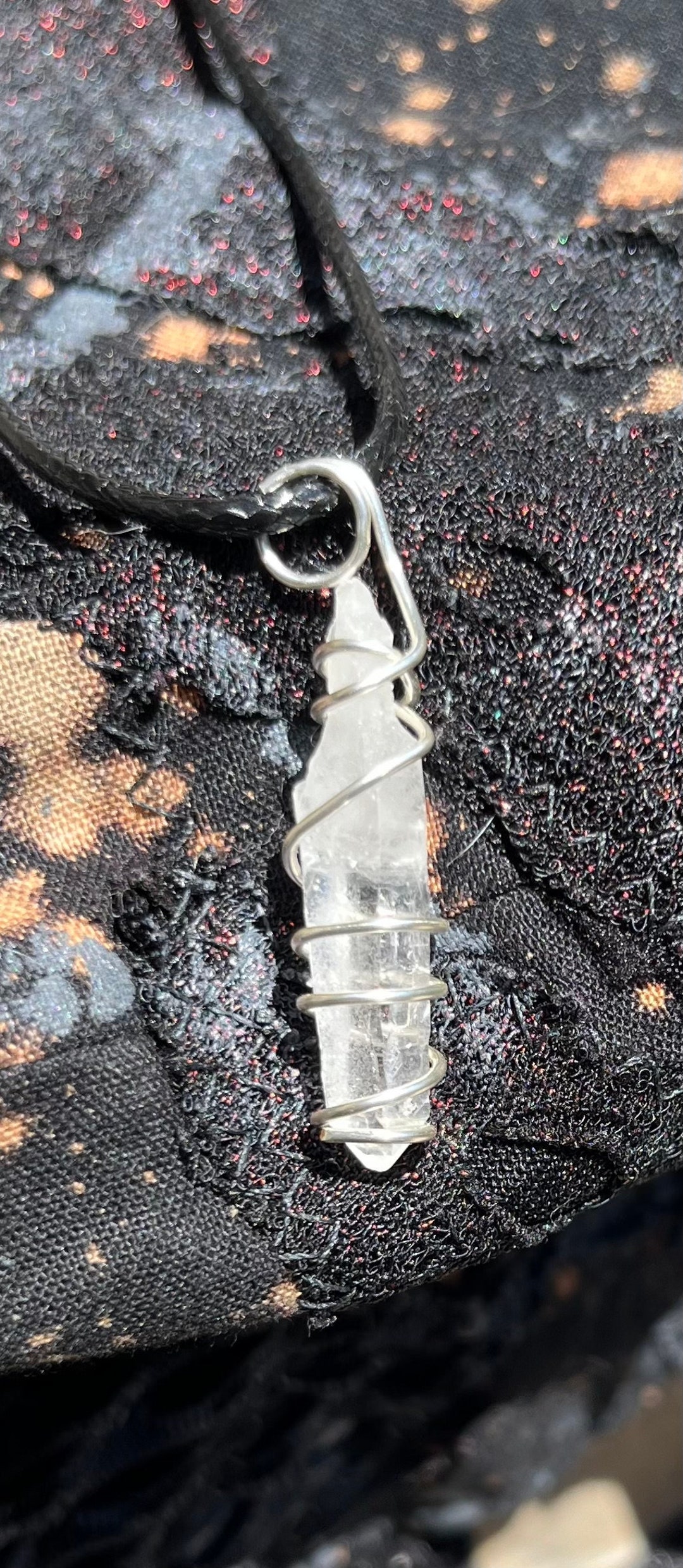 Wire Wrapped Crystal - Etsy