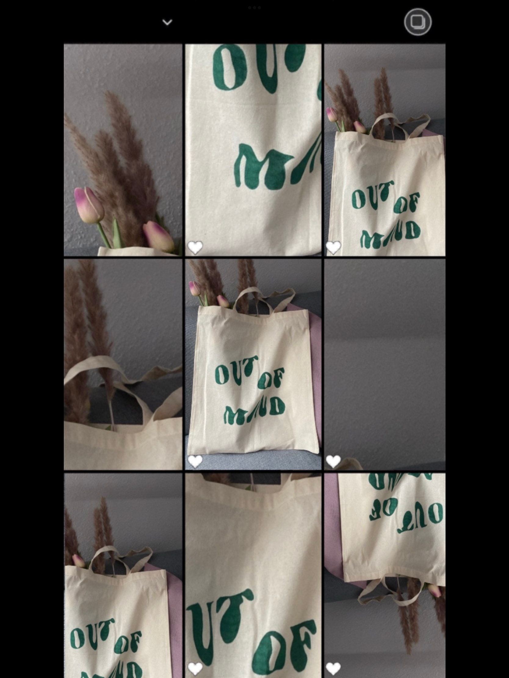 Letter Graphic Shopping Bag / Canvas / Tote Bag / Stofftasche - Etsy