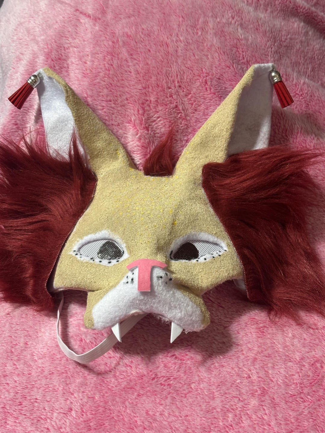 HQ Therian Otherkin Cat Furry Fursuit Cosplay Costume Accessory Mask ...