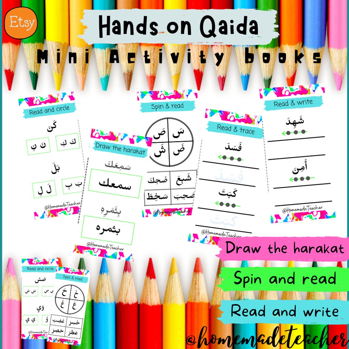 Hands on Qaida: Mini Activity Books - Etsy