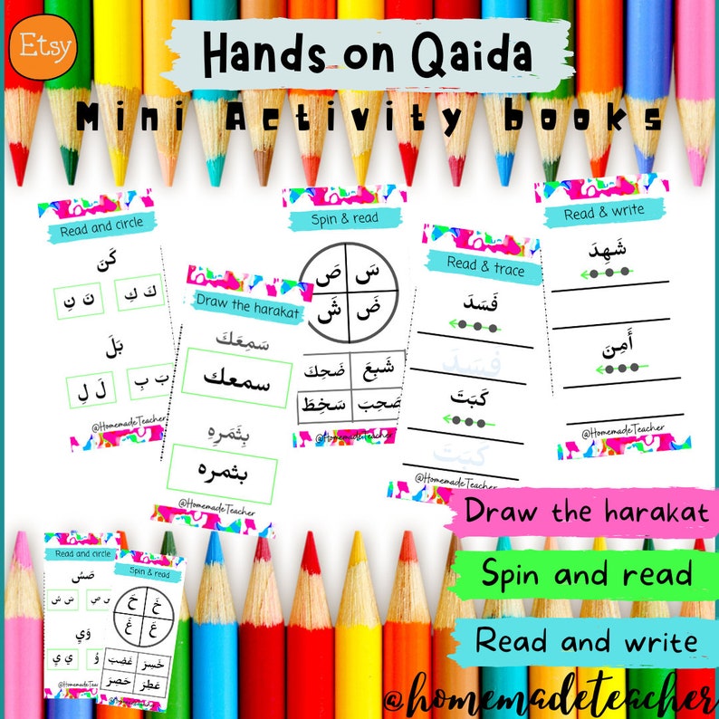 Hands on Qaida: Mini Activity Books - Etsy
