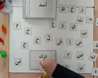 30 Arabic Flashcards Letters Positions A4 Posters (Download Now) - Etsy