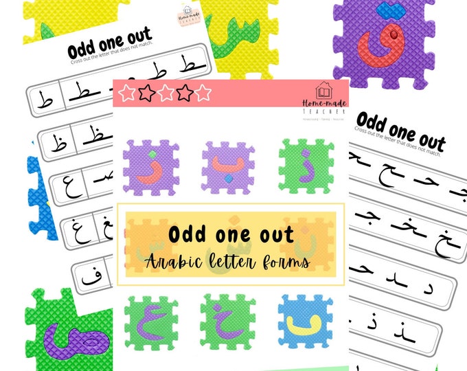 Hands on Qaida Cards for Single Harakat Arabic Alphabet - Etsy Canada