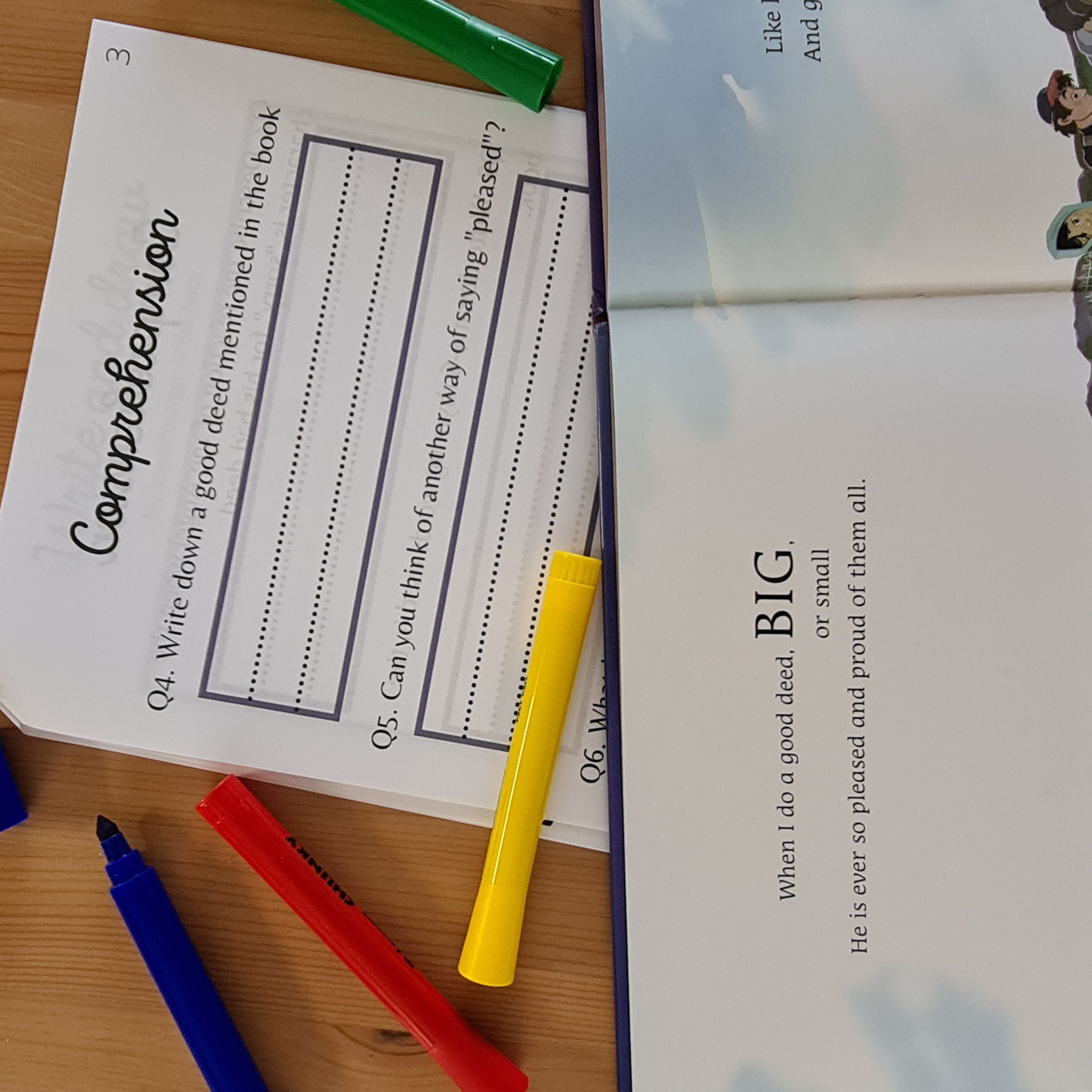 Reading Comprehension Pack - Year One - Etsy UK