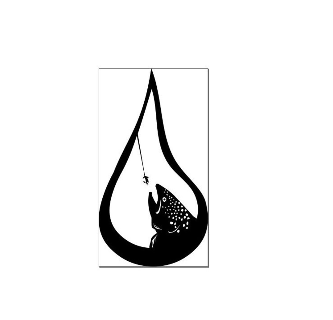Trout Fishing SVG - Etsy
