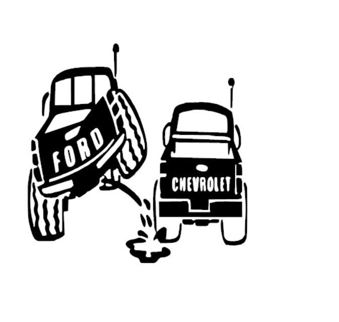 Vinyl Sticker Images SVG 5 Peeing Cars Trucks and Suv Decal Svg's - Etsy