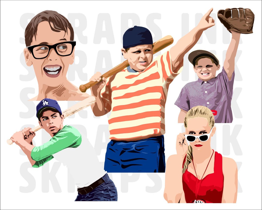 Sandlot Bundle SVG | PNG Instant Digital Download Files - Etsy