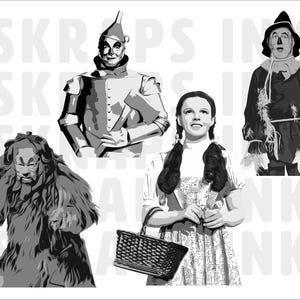 Wizard of Oz Bundle SVG | PNG Instant Digital Download Files - Etsy