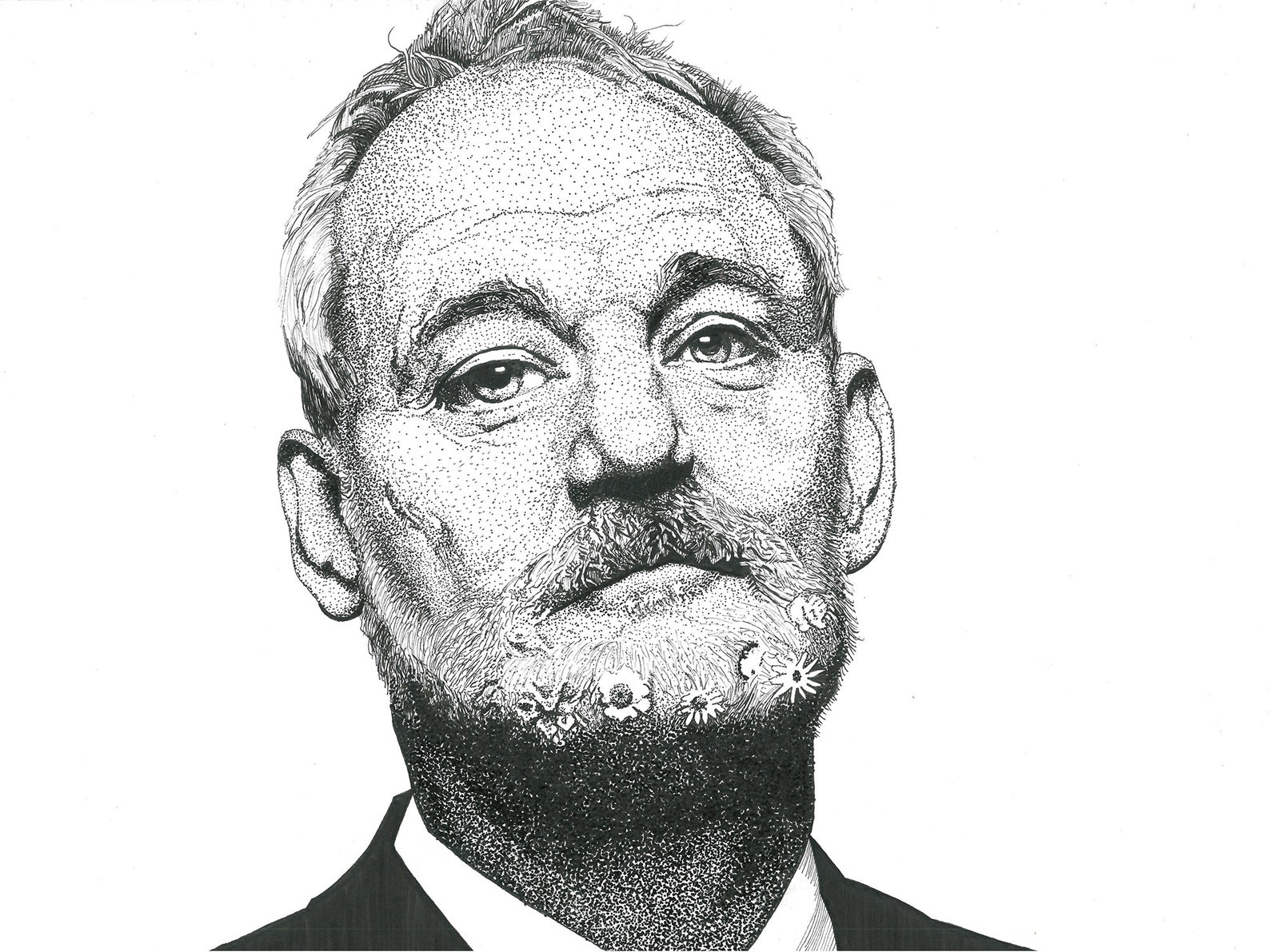 PRINTABLE Bill Murray Digital Illustration Download File - Etsy
