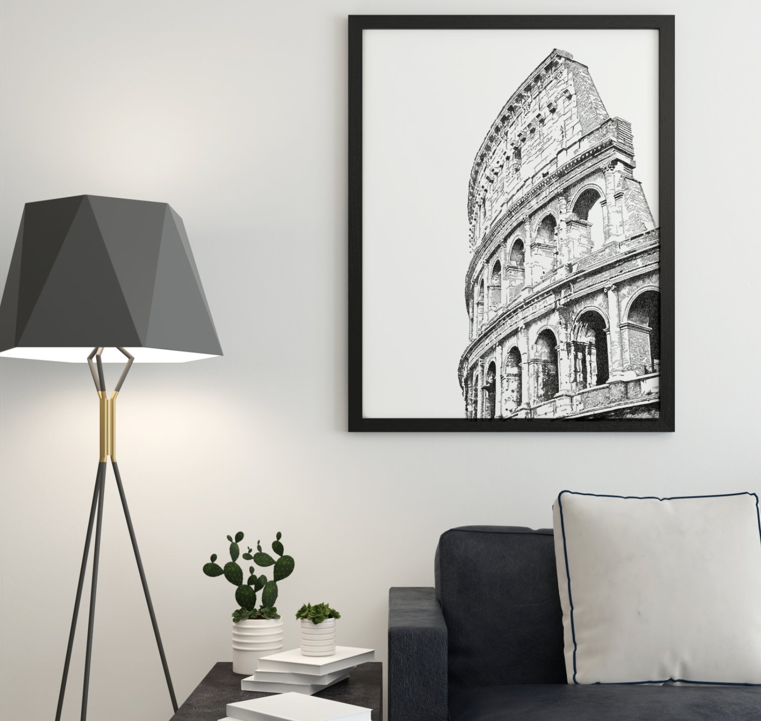 PRINTABLE Roman Coliseum Wall Art Print - Etsy