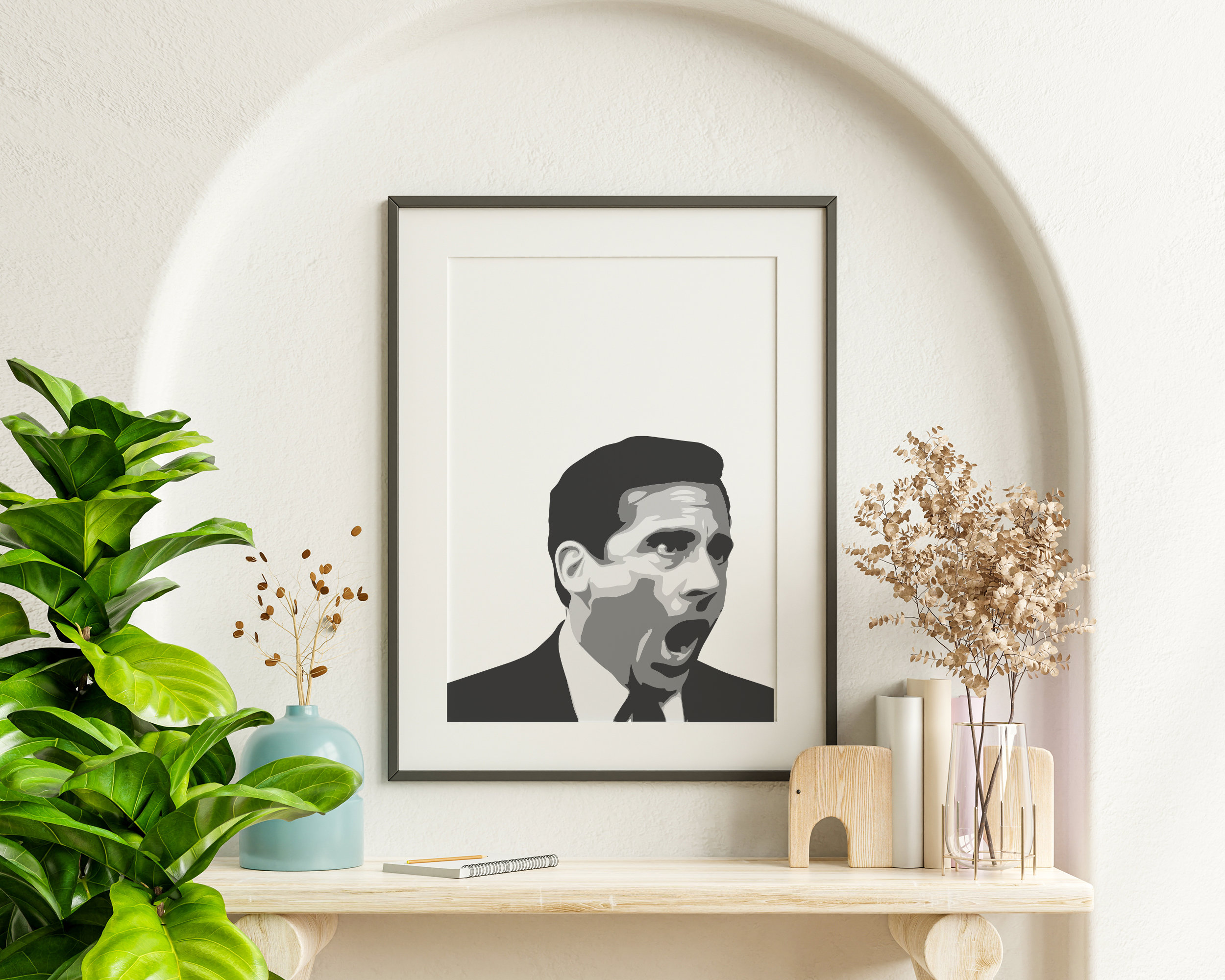 Michael Scott the Office SVG PNG AI Instant Download Files | Etsy