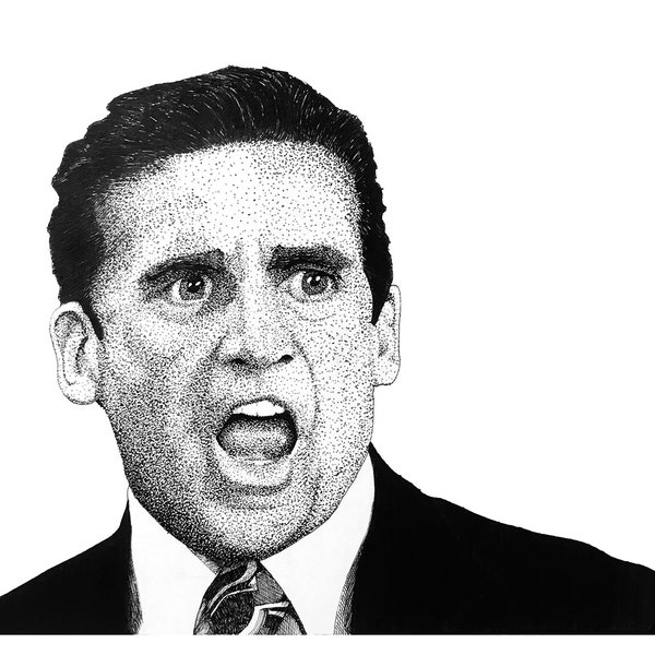 Michael Scott Art - Etsy