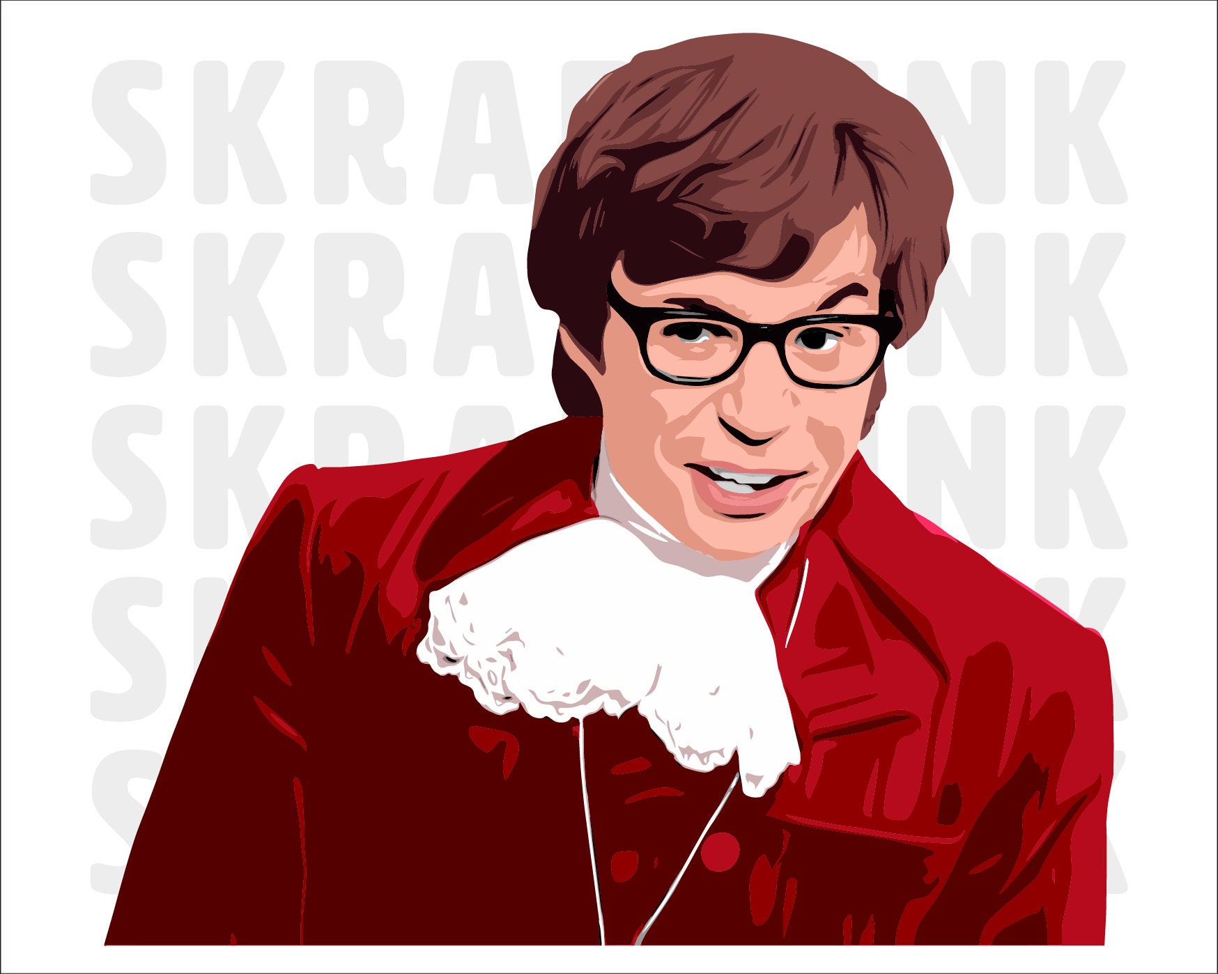 Austin Powers SVG | PNG | AI Instant Digital Download - Etsy