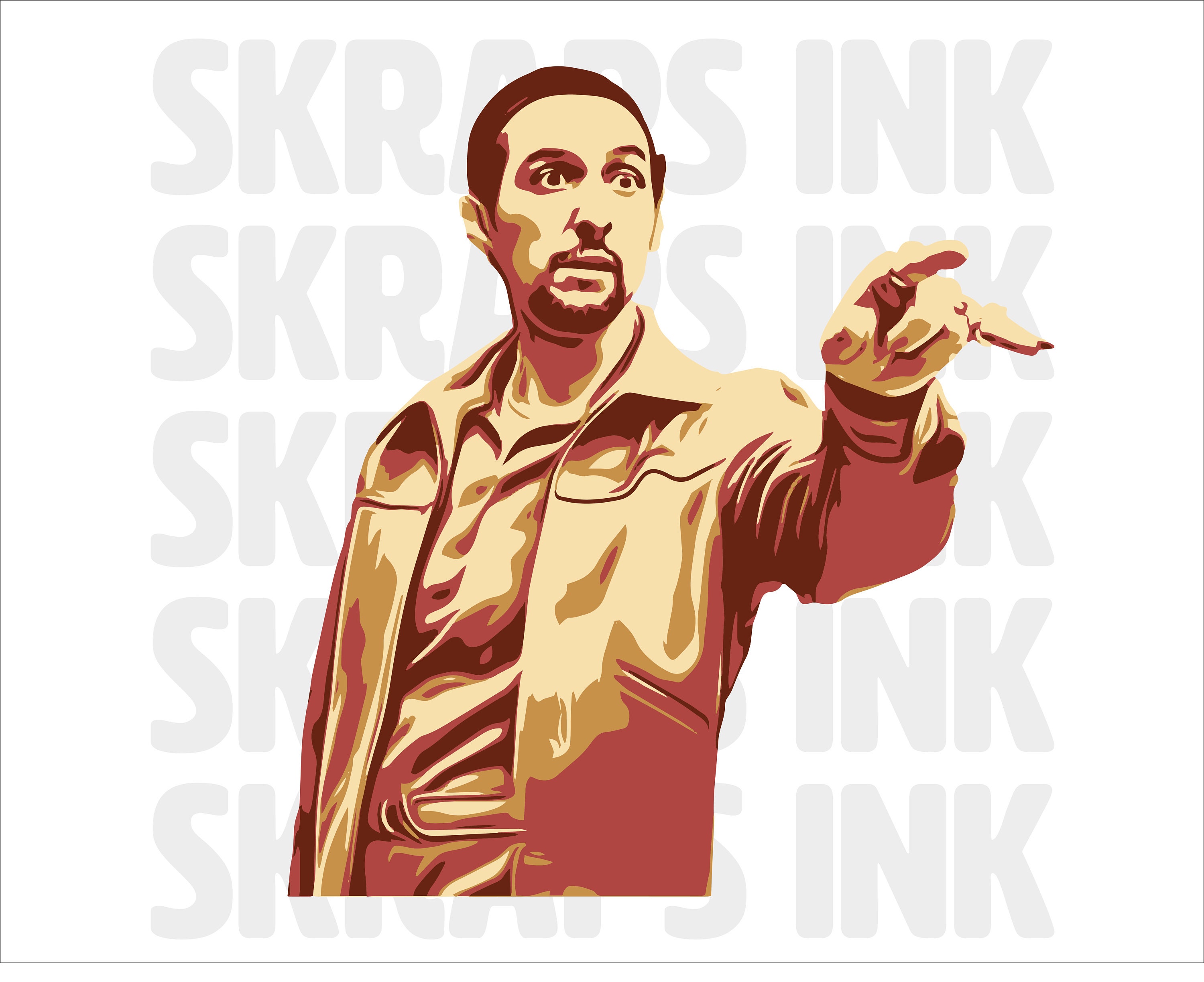 Big Lebowski Jesus SVG PNG AI Instant Digital Download Files - Etsy