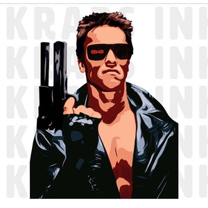 Terminator SVG | PNG | AI Instant Download Files - Etsy UK
