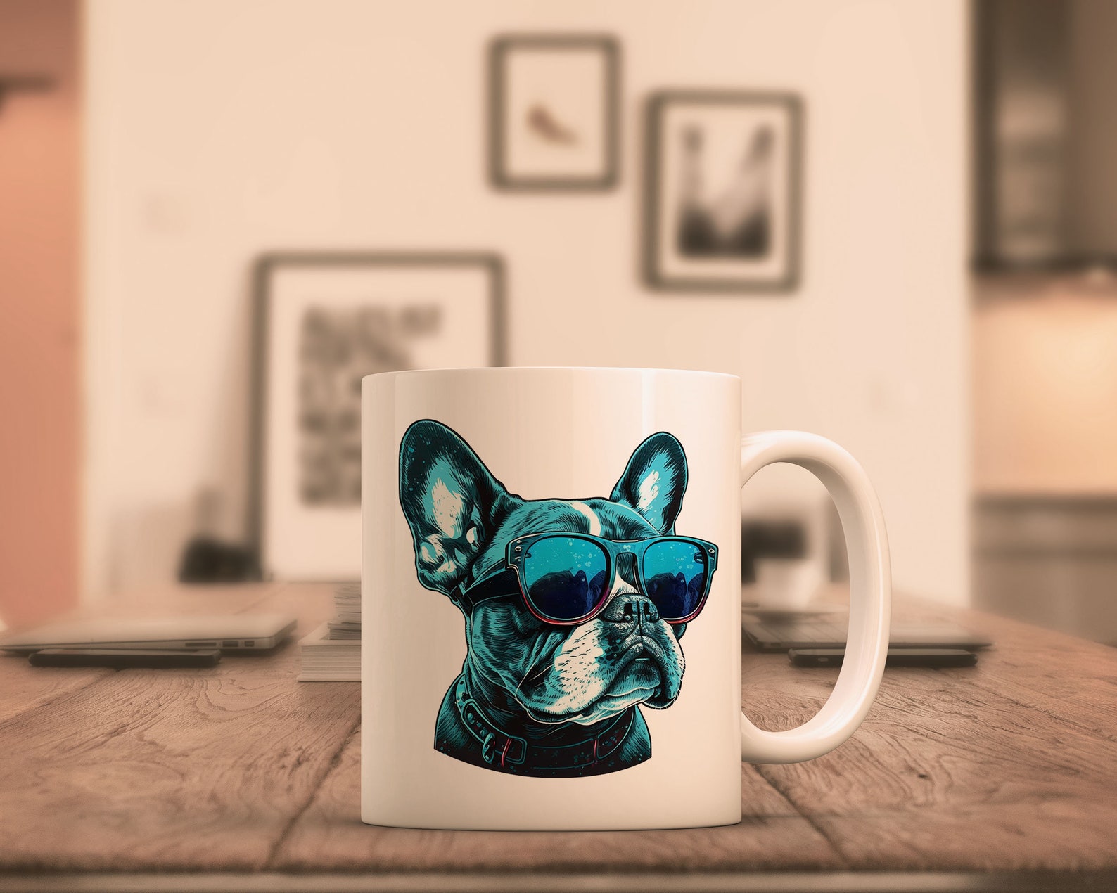 French Bulldog Sunglasses Digital Art File Download SVG PNG AI Jpeg ...