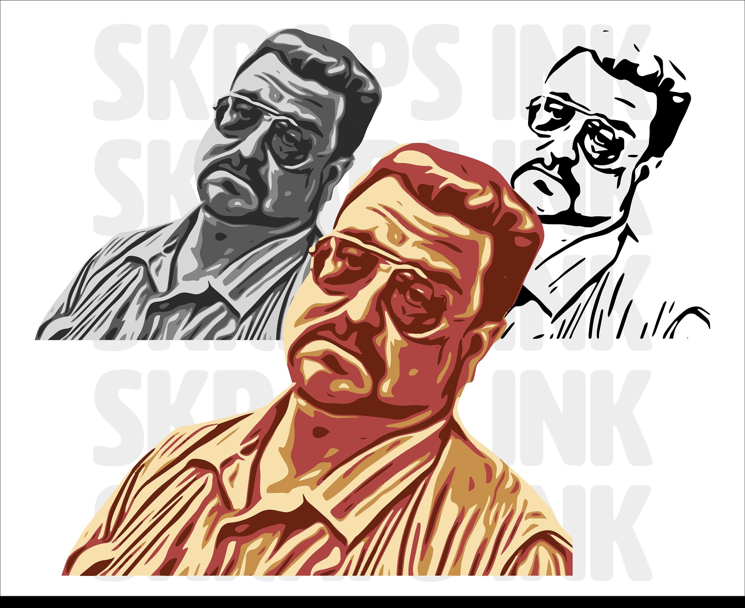 Walter Sobchak Big Lebowski SVG PNG AI Digital Download - Etsy