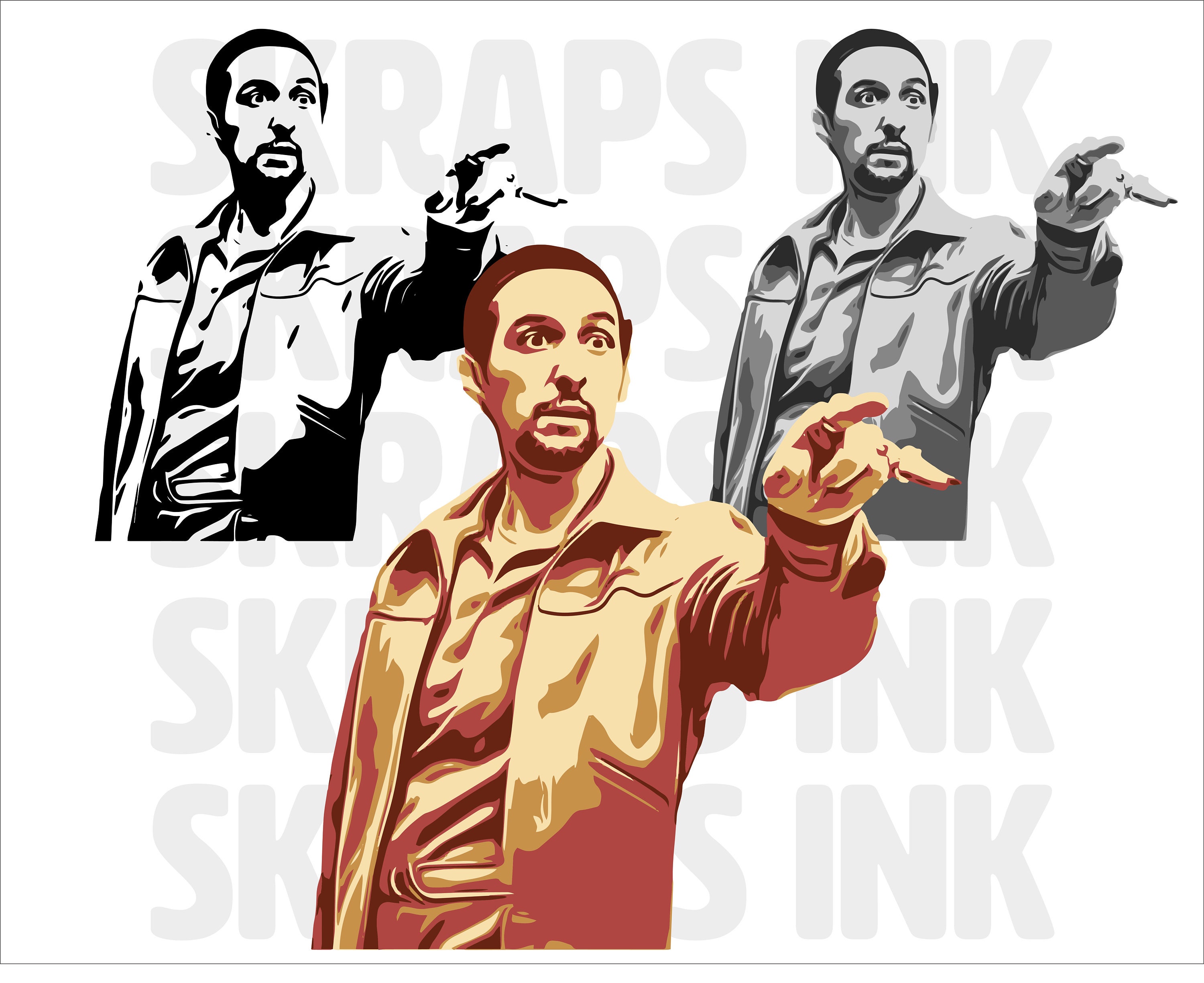 Big Lebowski Jesus SVG | PNG | AI Instant Digital Download Files - Etsy