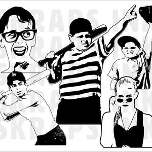Sandlot Bundle SVG | PNG Instant Digital Download Files - Etsy