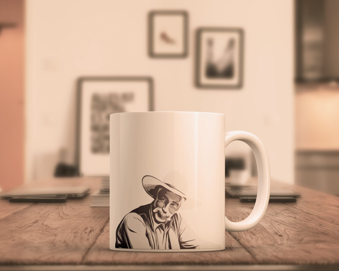 Big Lebowski Stranger Sam Elliot SVG PNG AI Instant | Etsy