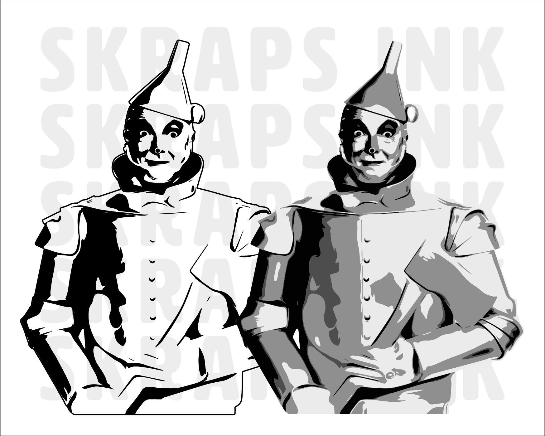 Wizard Of Oz Tin Man Clipart
