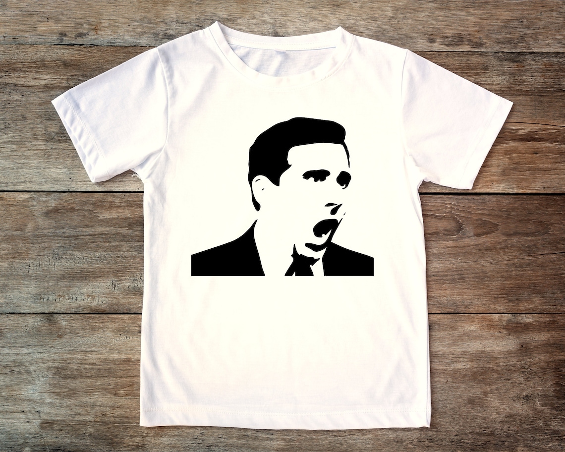 Michael Scott the Office SVG PNG AI Instant Download Files | Etsy