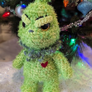 Grumpy Christmas Crochet Plushie Horror Movie Doll Spooky Stuffie - Etsy