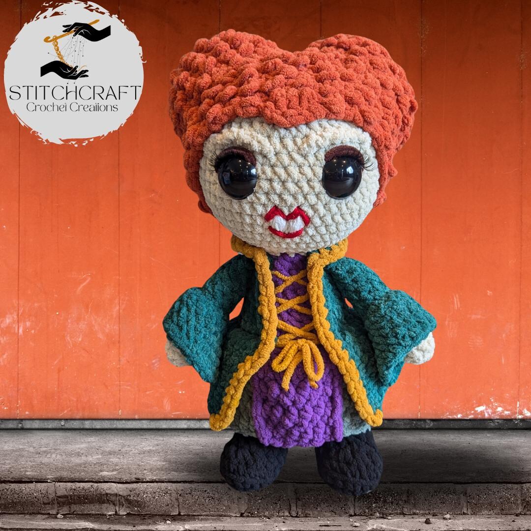 Winnie Crochet Doll Horror Movie Plushie Spooky Stuffie - Etsy