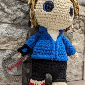 Dr Saw Crochet Plushie Horror Movie Doll Spooky Stuffie - Etsy