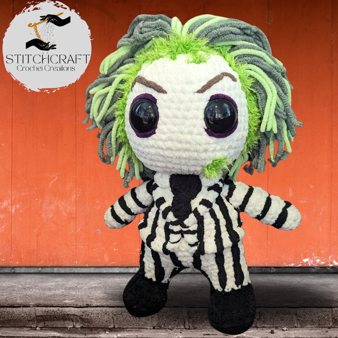 Bug Juice Crochet Plushie | Horror Movie Doll | Spooky Stuffie - Etsy