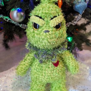 Grumpy Christmas Crochet Plushie Horror Movie Doll Spooky Stuffie - Etsy