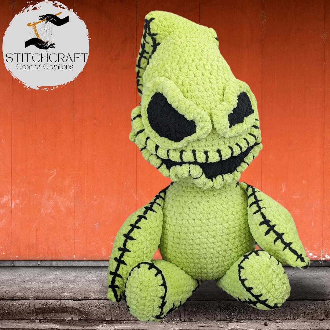 Jumbo Boogieman Crochet Plushie Horror Movie Doll Spooky Stuffie - Etsy