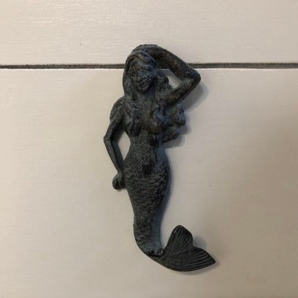Mermaid Towel Holder - Etsy