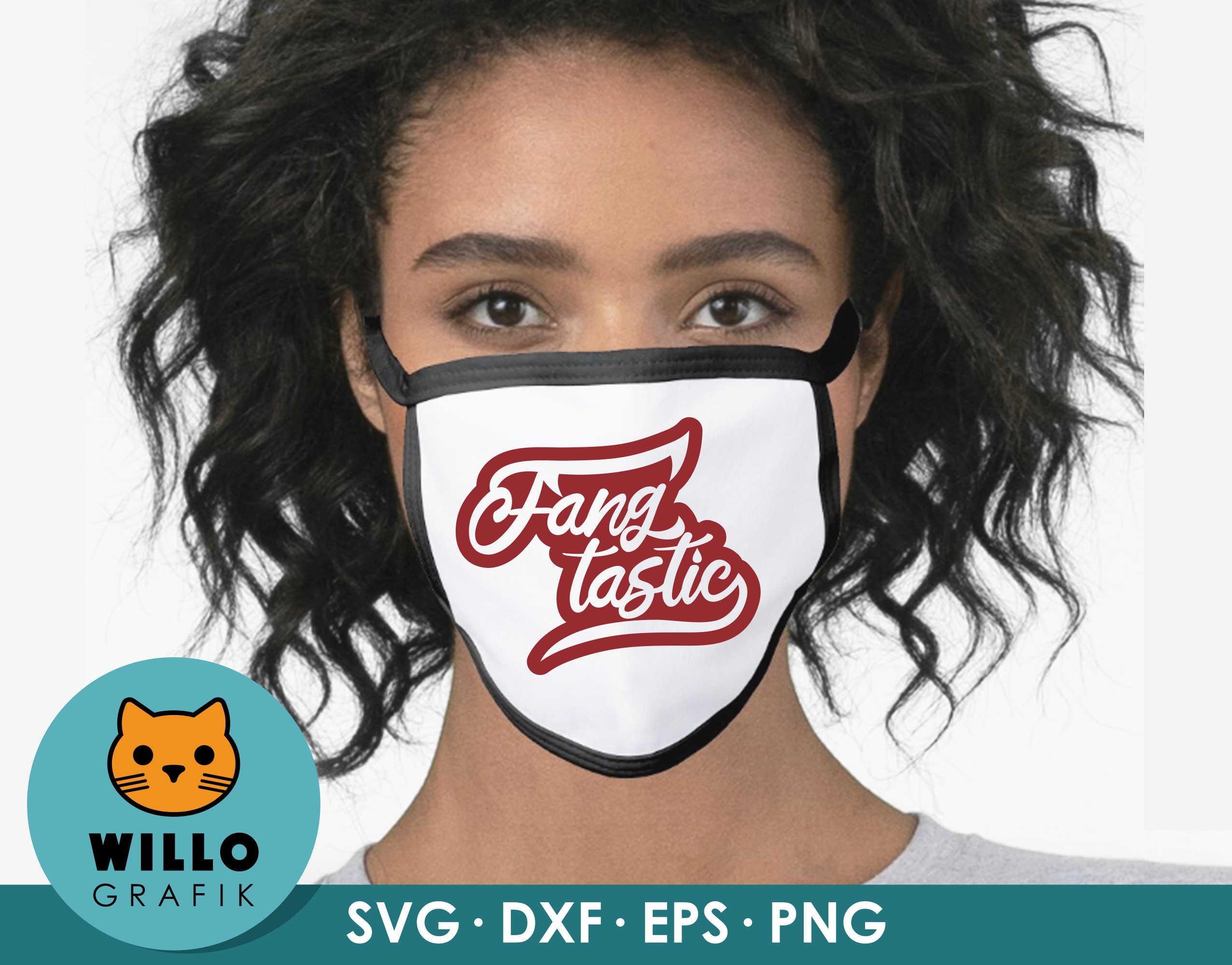 Fangtastic SVG Halloween Fangs Vampire Fangs Design - Etsy UK