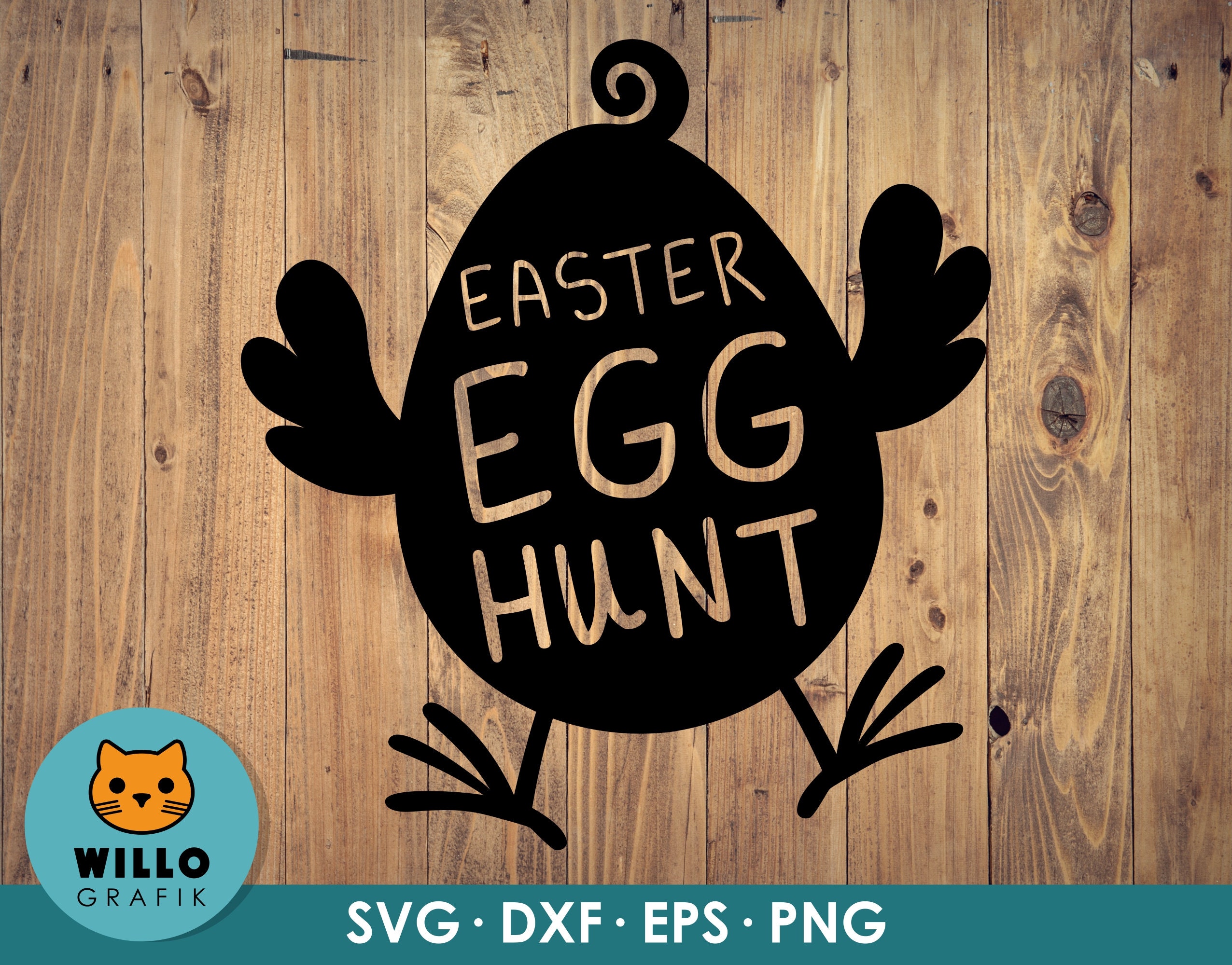 Easter Egg Hunt SVG Directional Arrows Sign Farmhouse Hen | Etsy