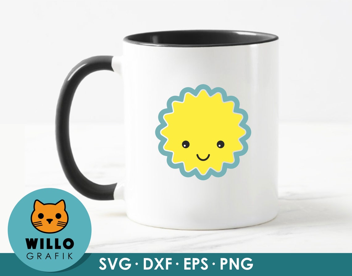 Sun SVG Sun Cute Set Nursery Printable Star Set Download | Etsy