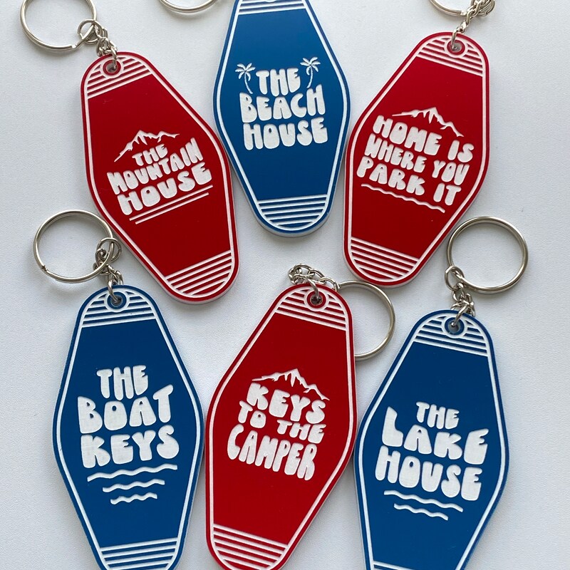 Boat Keychain - Etsy